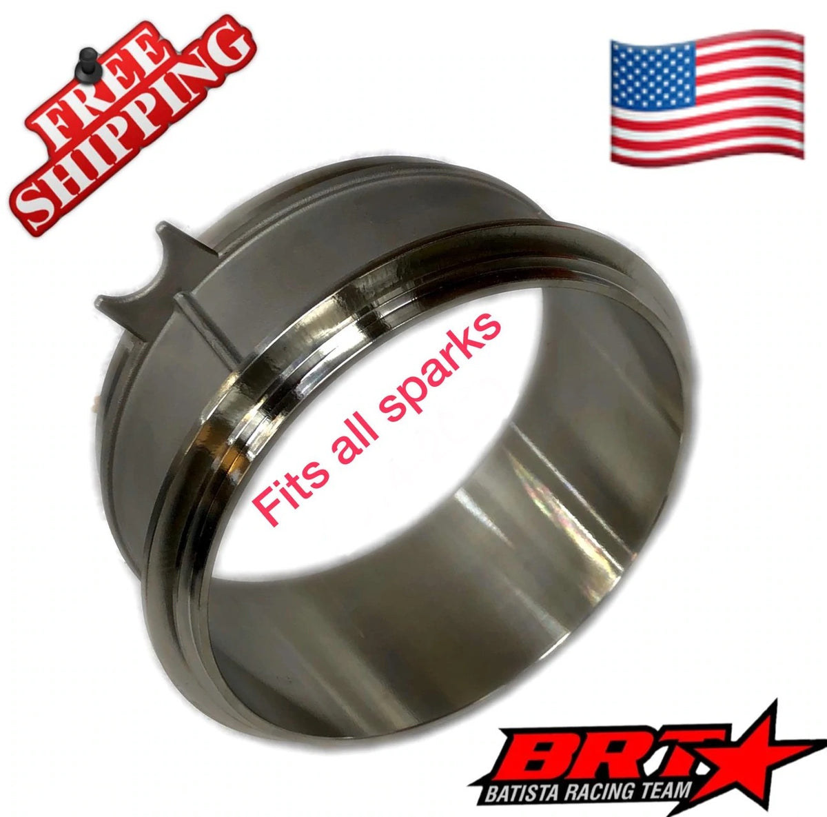 SeaDoo Spark 2Up/3UP & Trixx Stainless Steel Wear Ring Fits ALL 2014-2 ...